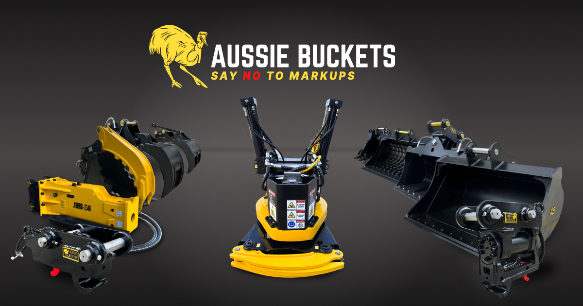 Aussie Buckets | Get an Excavator Attachment Quote Within a Business Day!